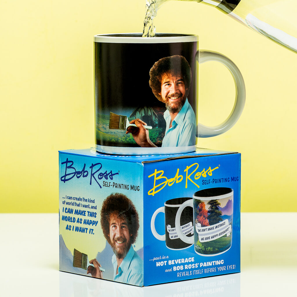 Bob Ross warmtegevoelige mok van UPG bestel je online bij Cadeau