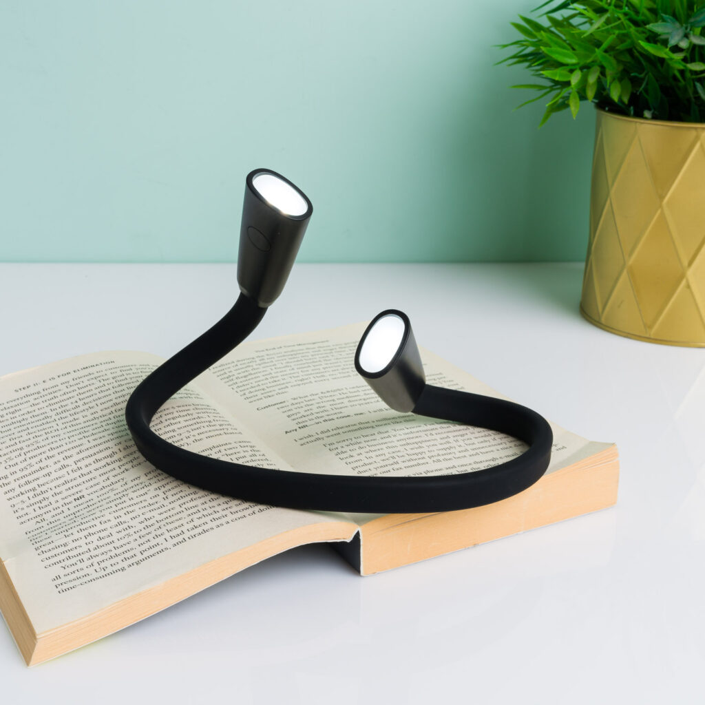 Oplaadbaar nek leeslampje van Kikkerland bestel je online bij Cadeau