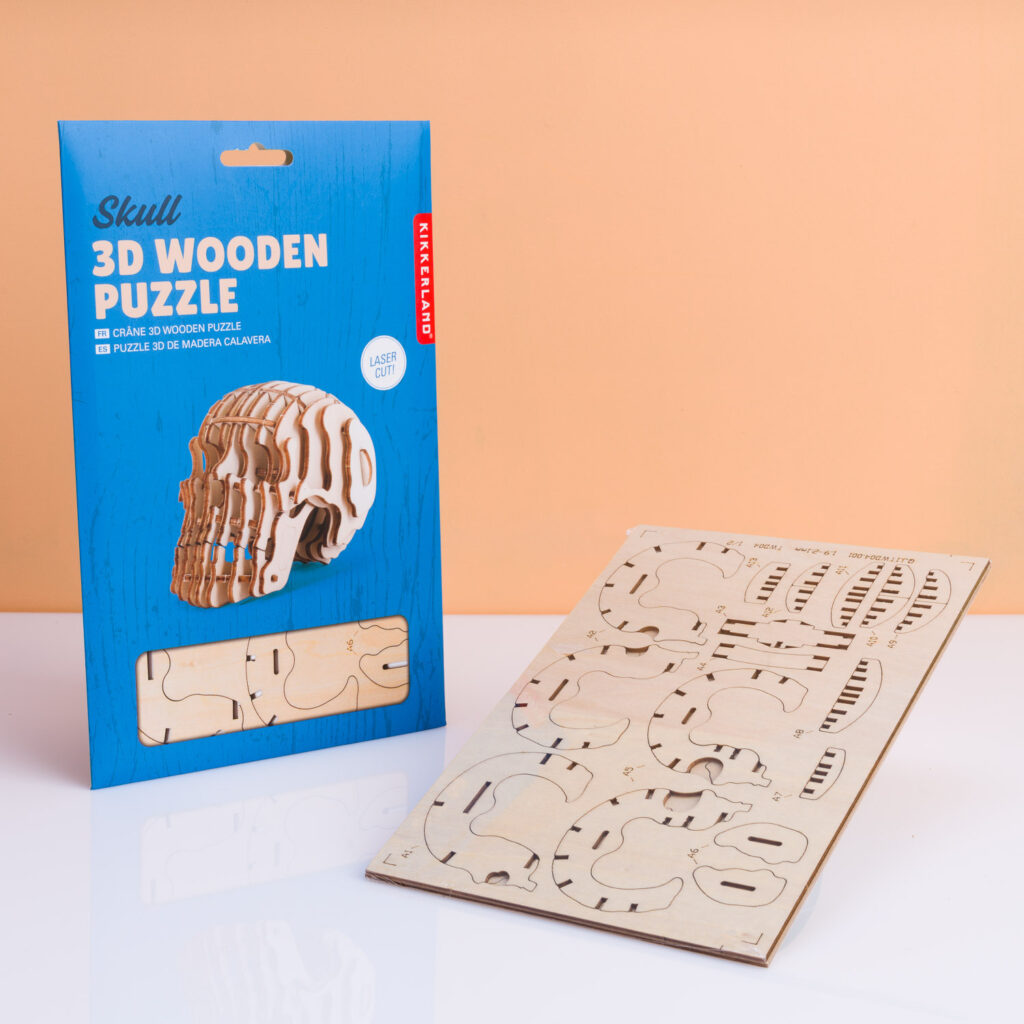 3D puzzel van hout van Kikkerland bestel je online bij Cadeau