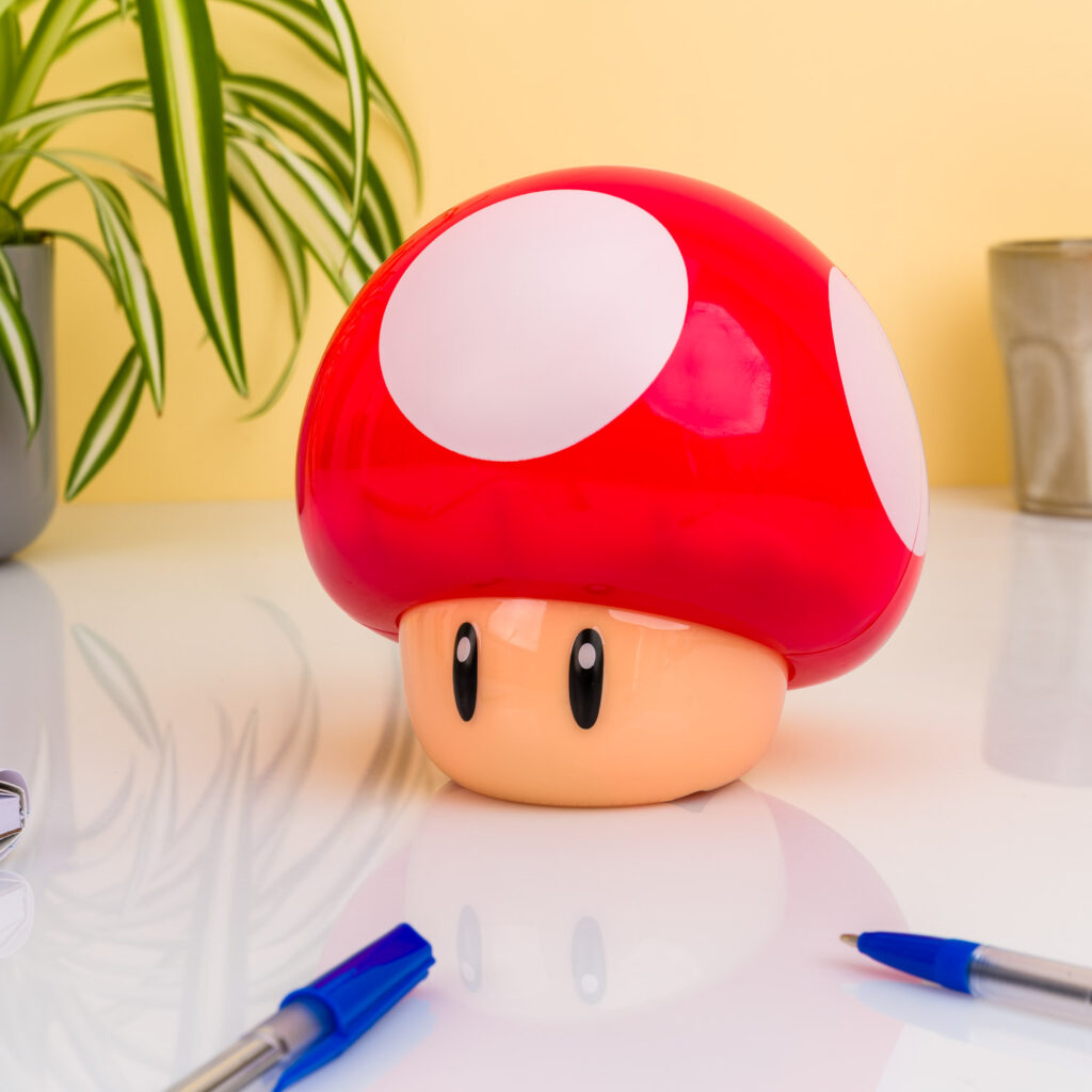 Nintendo Super Mario Bros Super Mushroom lampje van Paladone bestel je ...